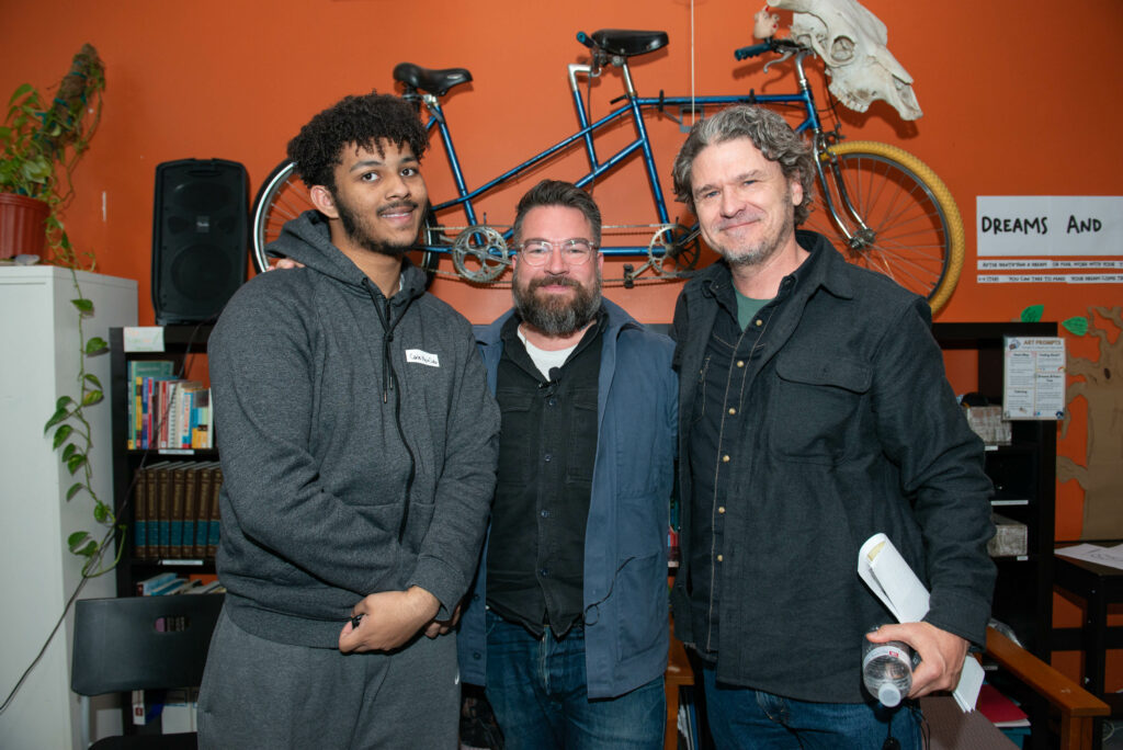 826 Boston | PHOTOS: Brunch with Dave Eggers and Isaac Fitzgerald